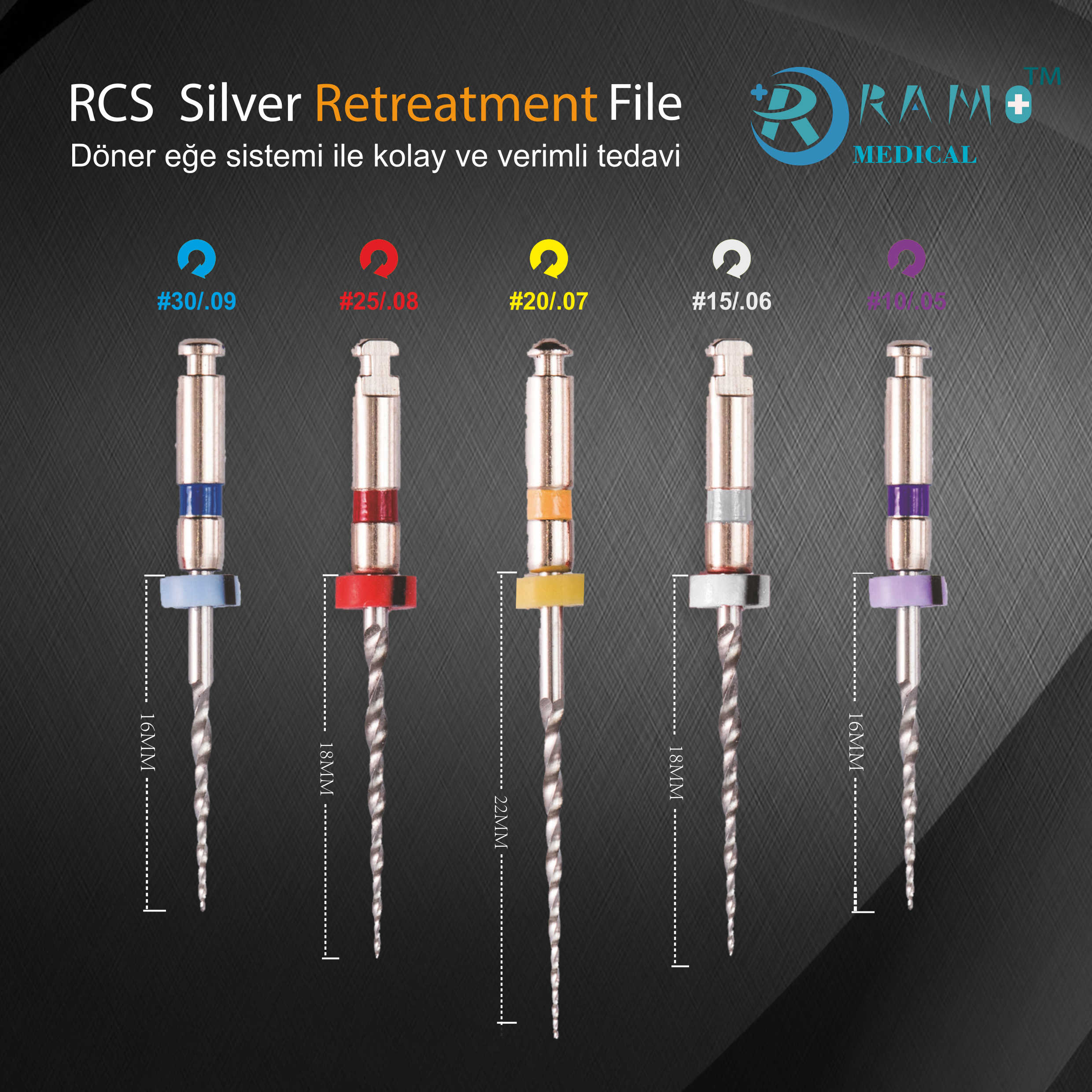 RAMO RCS Retreatment File - Güneydent Tıbbi Cihazlar